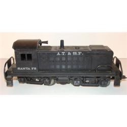 MARX SANTA FE NO. 1998 TRAIN ENGINE