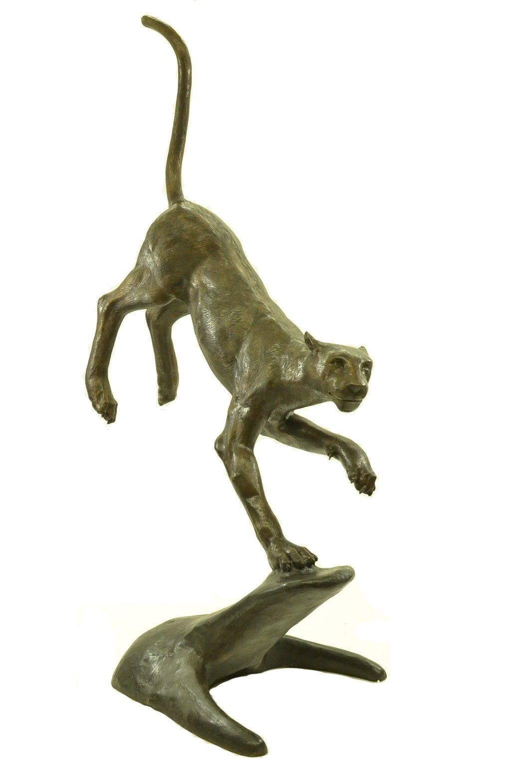 Life Size Puma Cougar Panther Lion Outdoor Backyard Sale Bronze ...