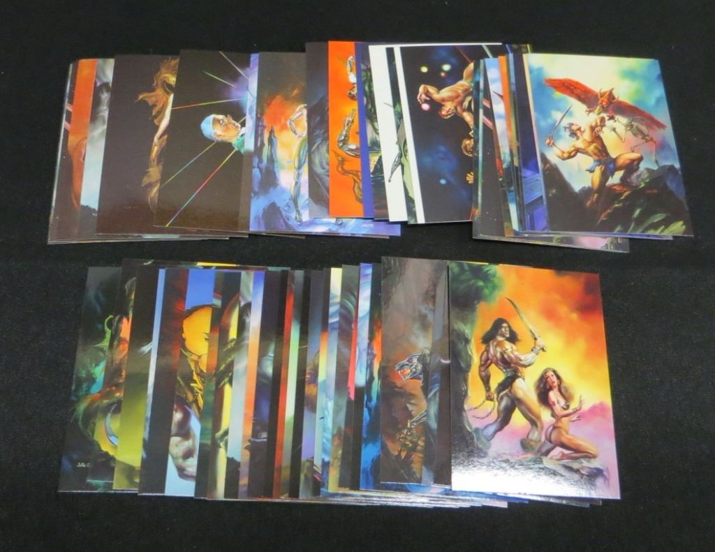 1994 Julie Bell Fantasy Art Set Of 45 Cards