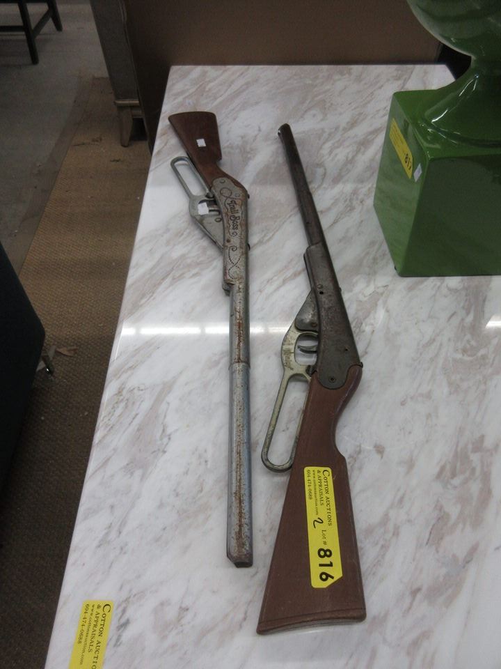 2 Daisy "Trail Boss" Toy Rifles