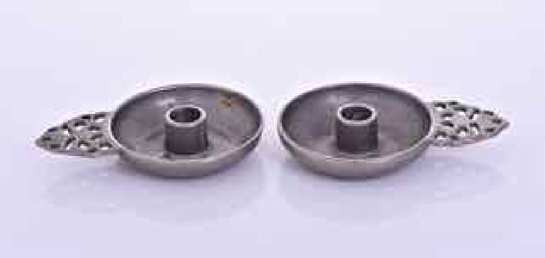 Vintage Oneida Cambridge Pewter Candlestick