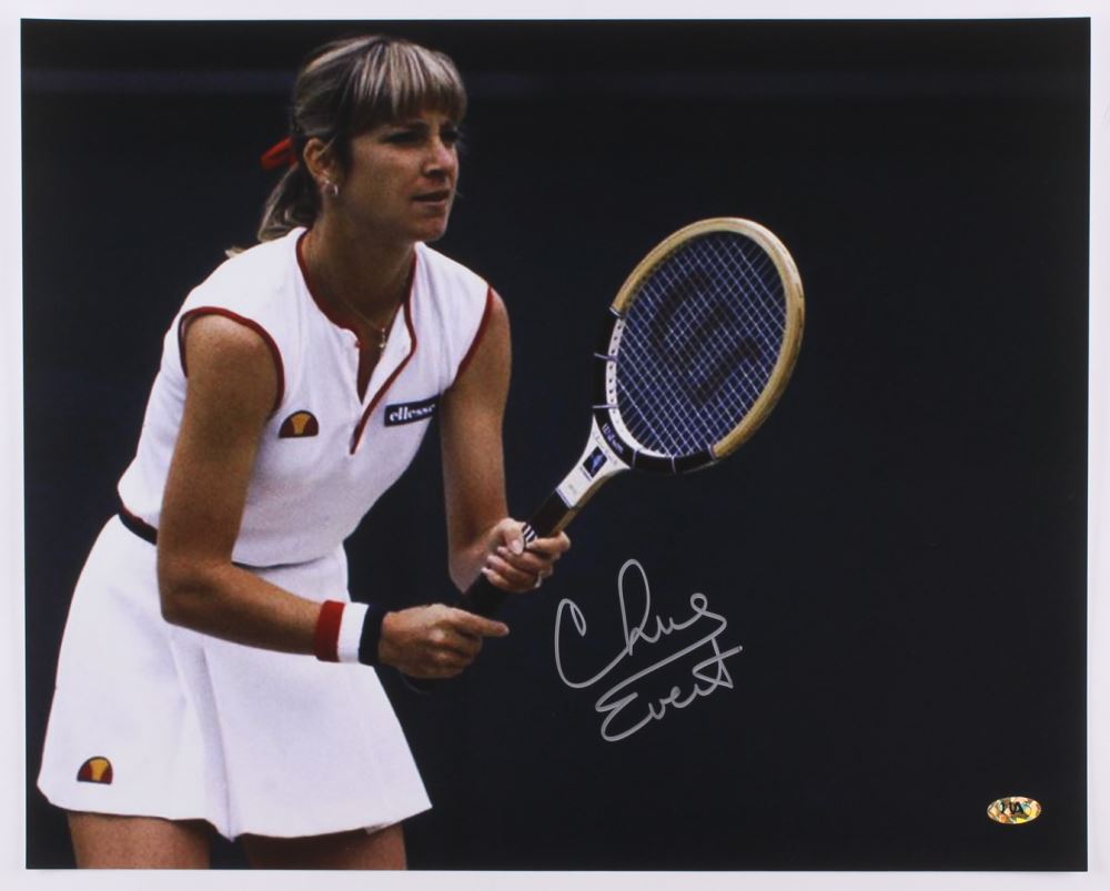 Chris Evert Signed 16x20 Photo (MAB Hologram)