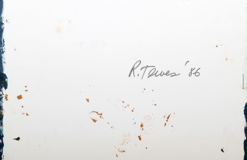 Robin Tewes, Man Sleeping, Acrylic Painting