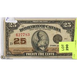 1923 CANADIAN SHIN PLASTER