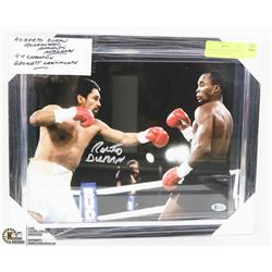 ROBERTO DURAN GUARANTEED AUTHENTIC AUTOGRAPH