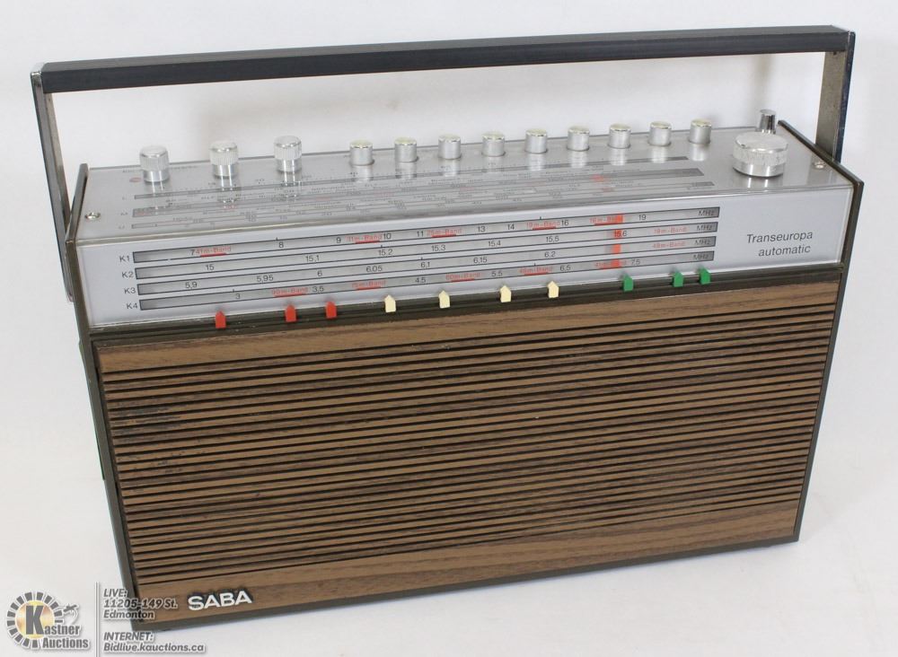 VINTAGE GERMAN SABA TRANSEUROPA AUTOMATIC