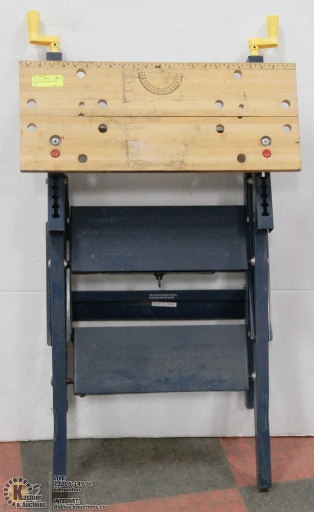 FOLDING MASTERCRAFT WORK TABLE
