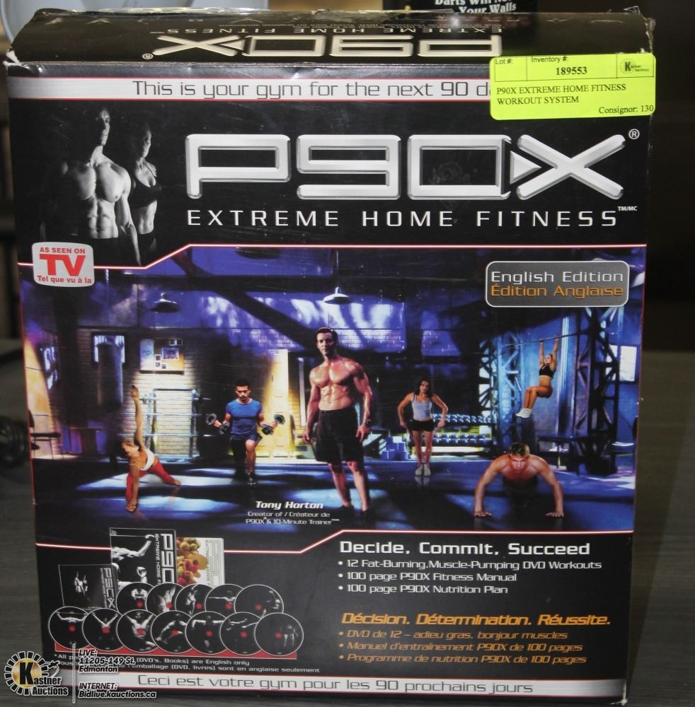 P90X EXTREME HOME FITNESS WORKOUT SYSTEM