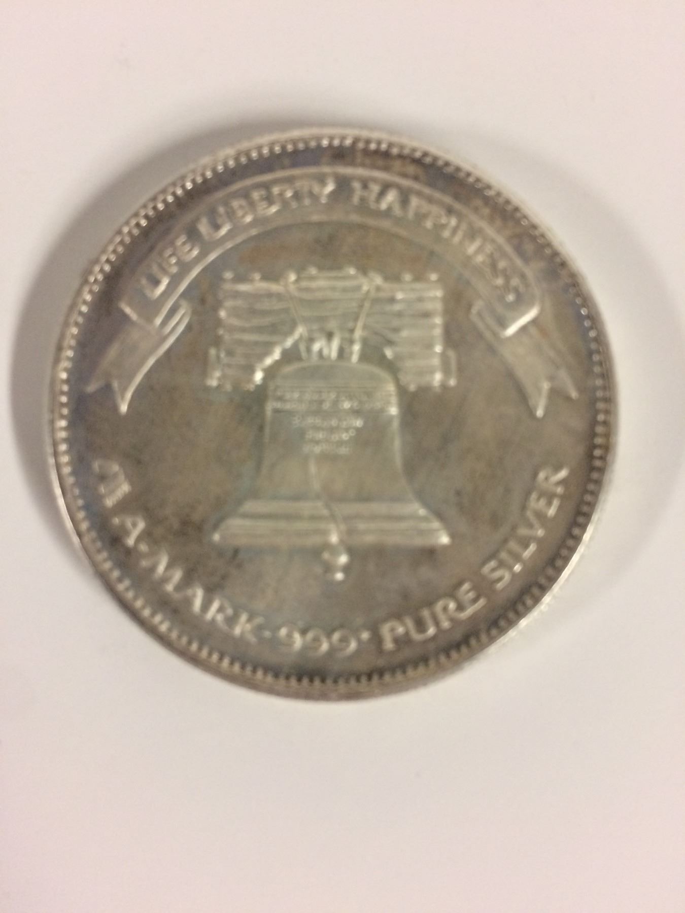 1983 LIBERTY ONE TROY OUNCE 999 SILVER COIN