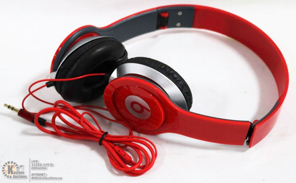 REPLICA BEATS BY DR. DRE OVER EAR HEADPHONES RED