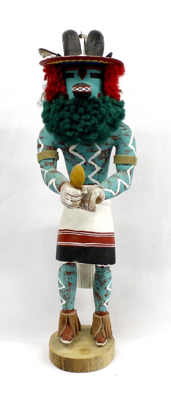 Native American Hopi Carved Wood Ram Kachina