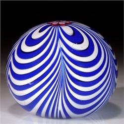 55: Cape Cod Glass Works Marbrie Paperweight