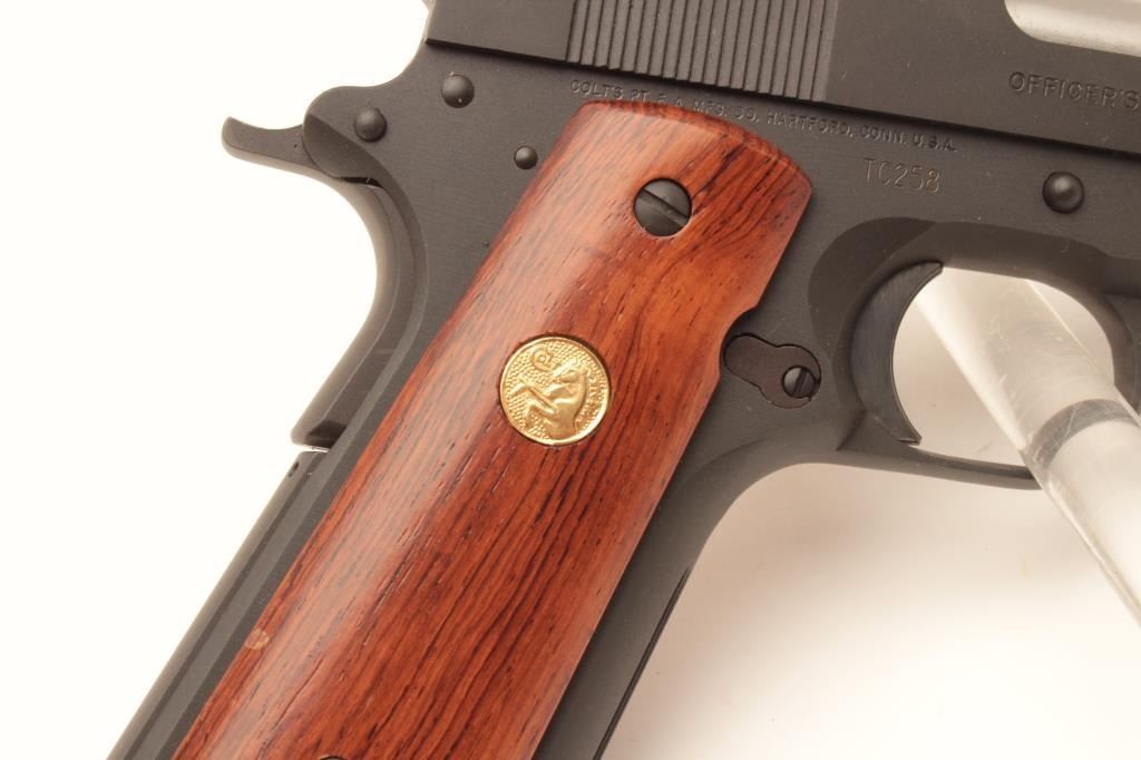 18BM-30 COLT TANK OFFICER'SColt Tank Officers model .45 ACP cal., # ...