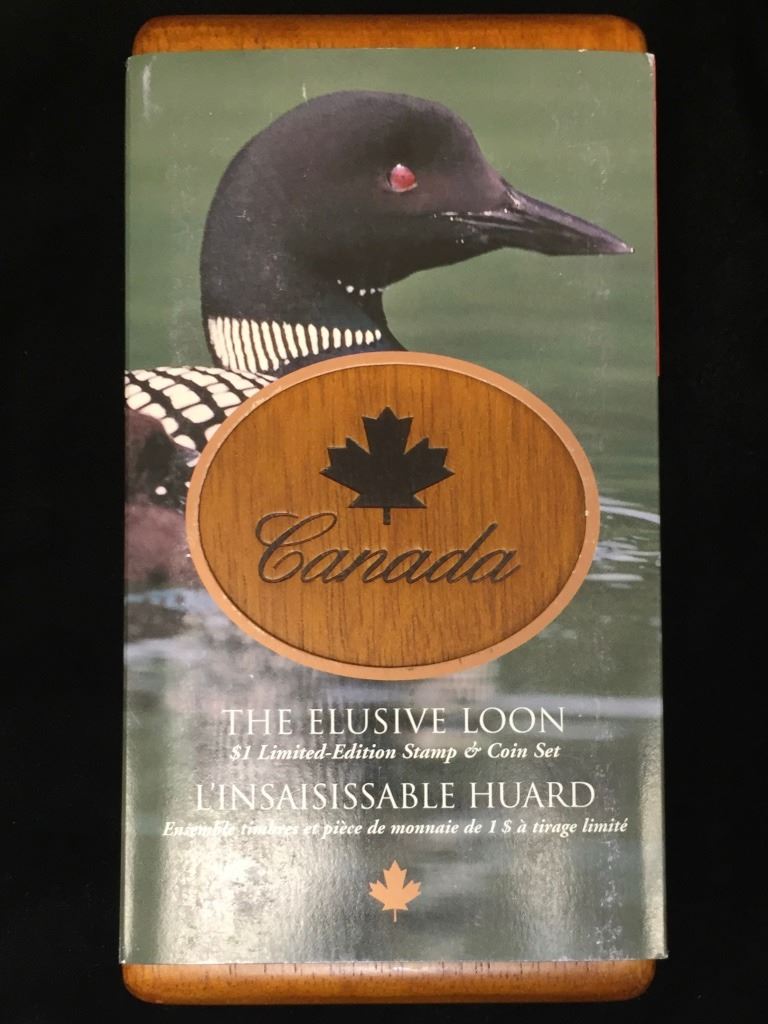 2004 Elusive Loon $1 Limited Edition Stamp & Coin Set