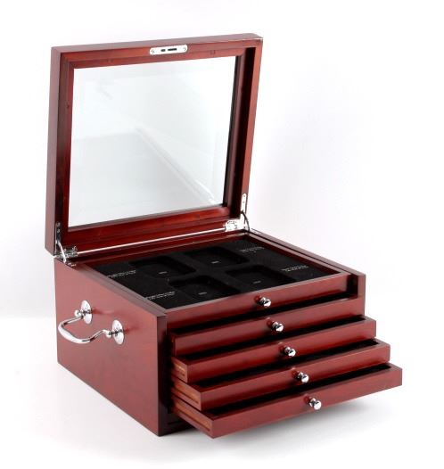 Morgan Peace Silver Dollar Display Case Collection