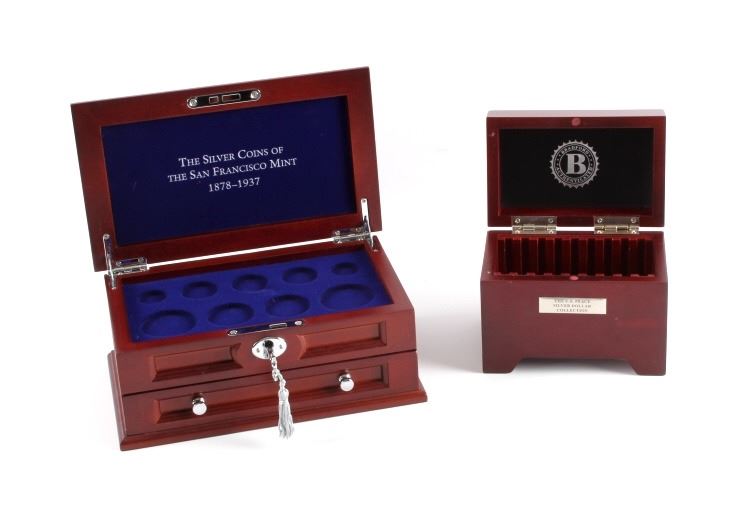 Morgan Peace Silver Dollar Display Case Collection