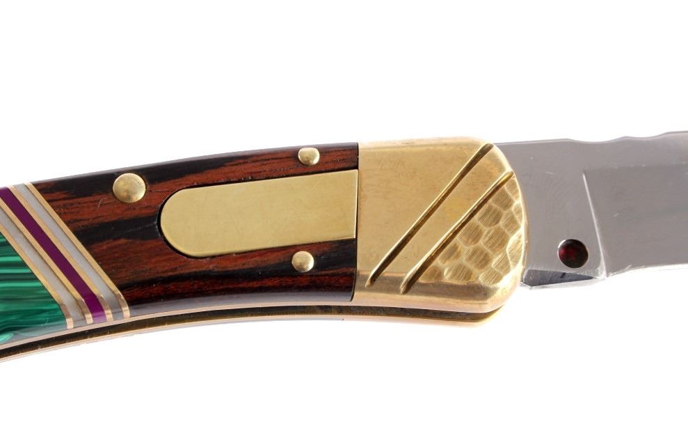 Buck 110 Custom Switchblade Automatic Knife