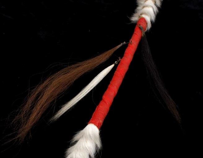 Ornate Plains Indian Chiefs Coup Stick
