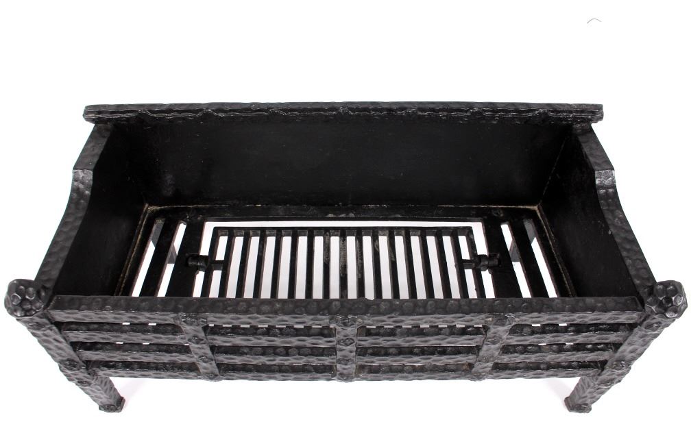 Antique Cast Iron Fireplace Grate