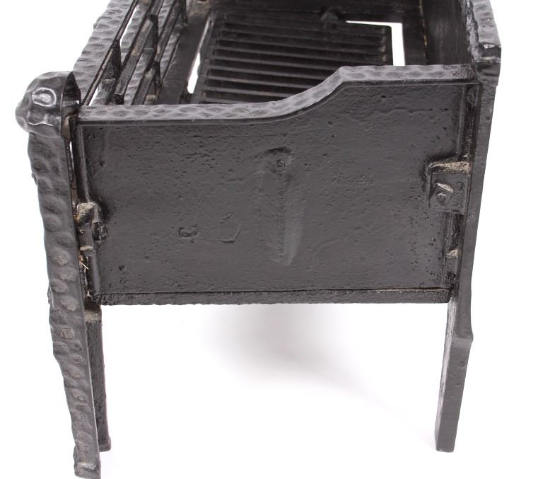 Antique Cast Iron Fireplace Grate