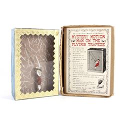 Flying Trapeze Sand Automaton Toy w/ Box