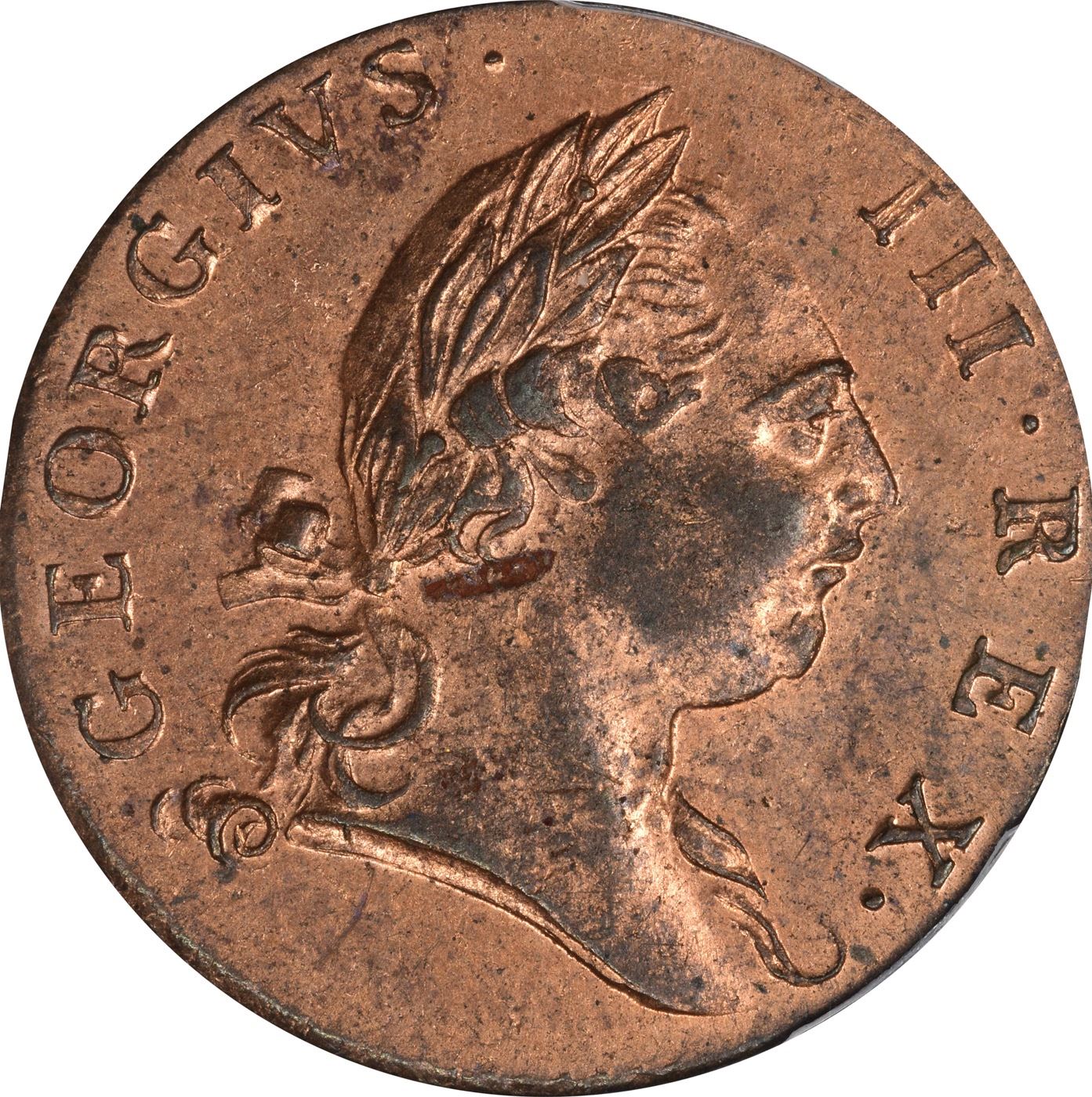 Choice RB 1773 Virginia Halfpenny 1773 Virginia Halfpenny. With Period ...