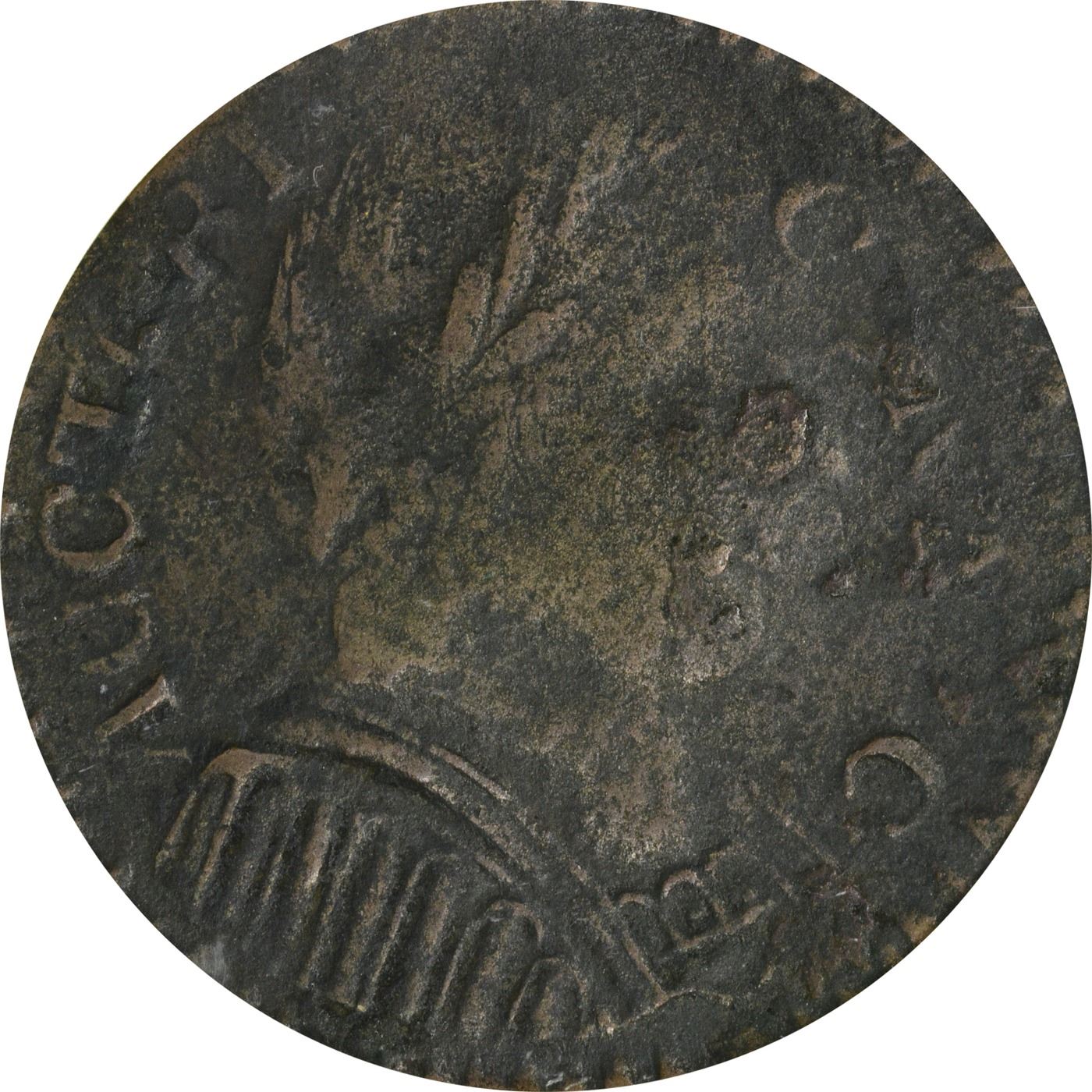 1787 Mutton Head Copper 1787 Connecticut Copper. Miller 1.2-C. Mutton ...