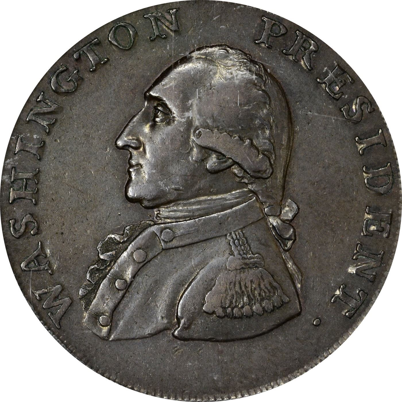 AU 1791 Washington Small Eagle Cent 1791 Washington President. Small ...