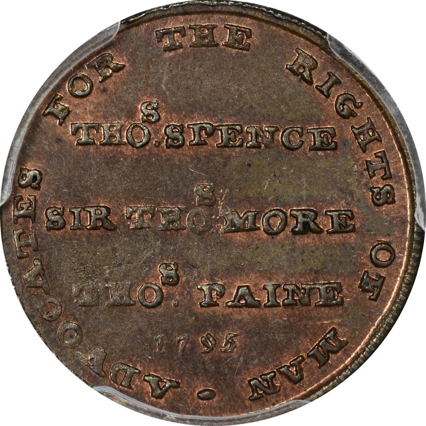 1795 Conder Token Farthing Great Britain. Middlesex. Spence’s Series ...