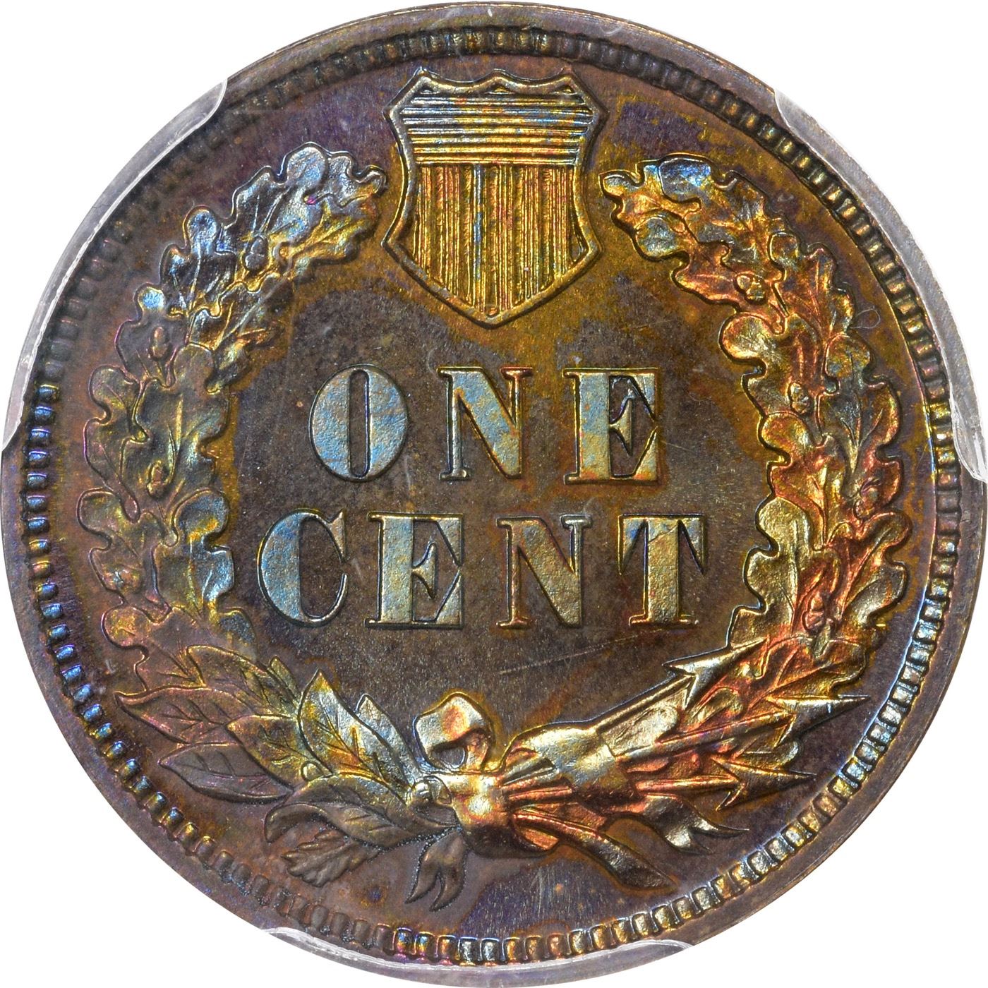Gem Proof 1899 Indian Cent 1899 Indian Cent Proof-65 RB PCGS.