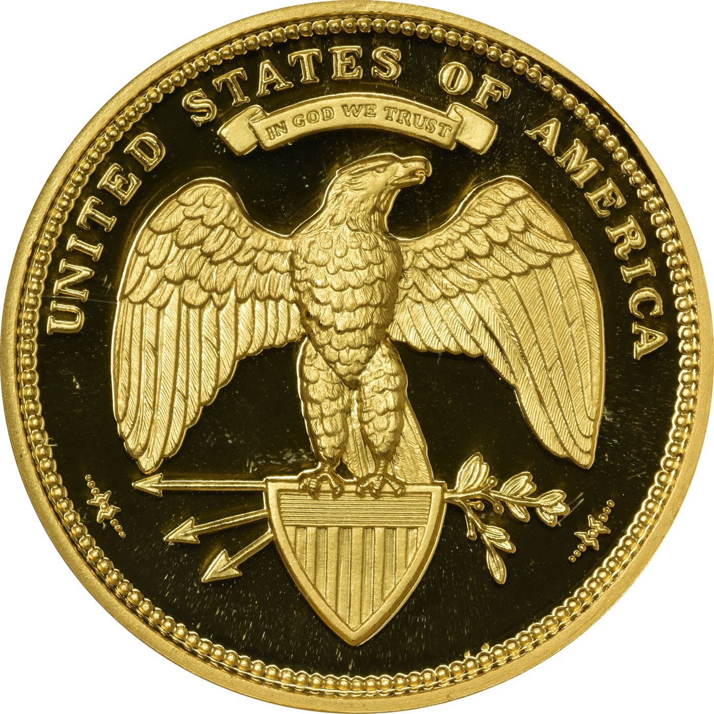 “1876” (2008) George T. Morgan $100 Gold Union Replica “1876” (2008 ...