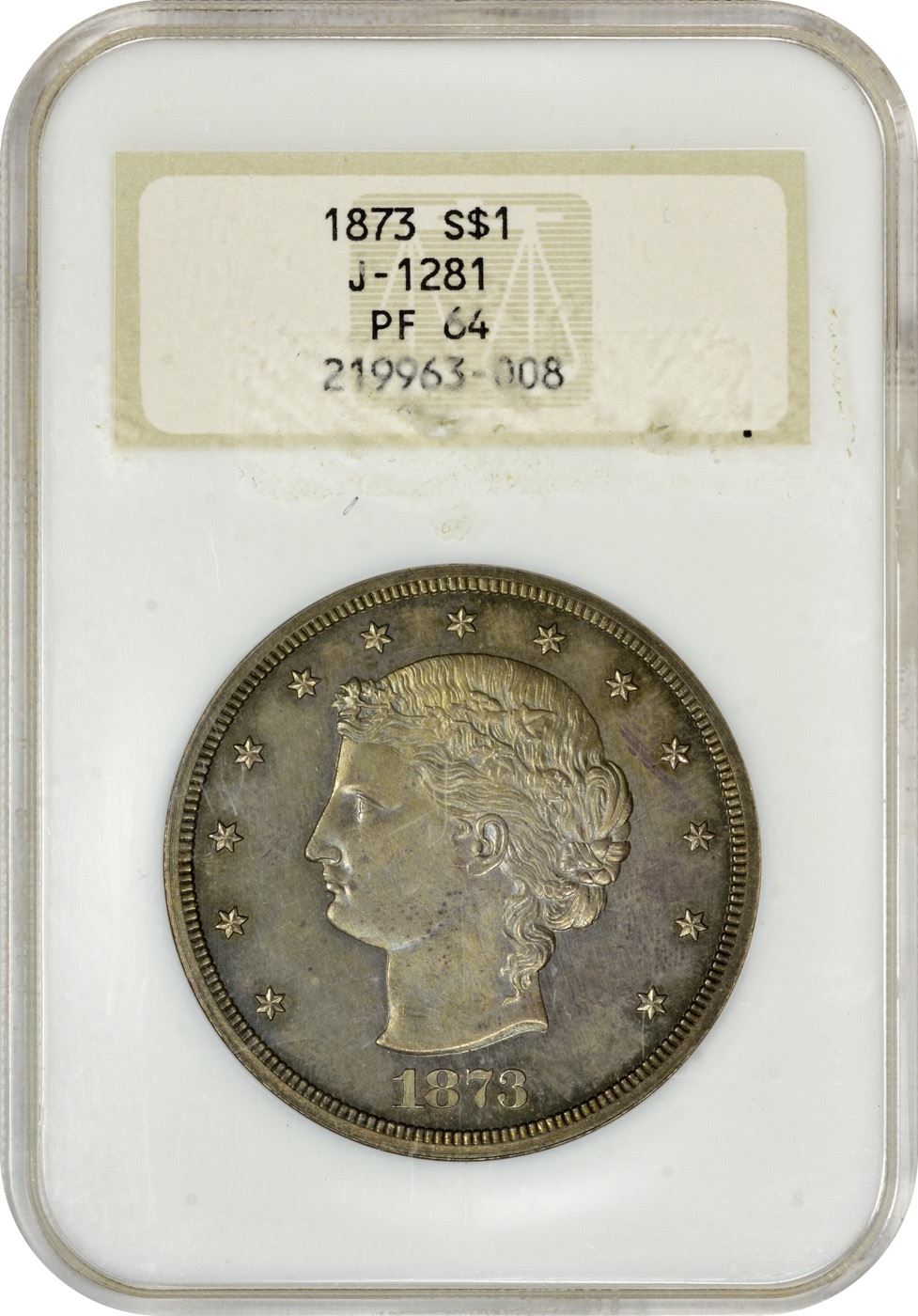 Popular 1873 Bailly Trade Dollar Pattern 1873 Pattern Trade Dollar ...