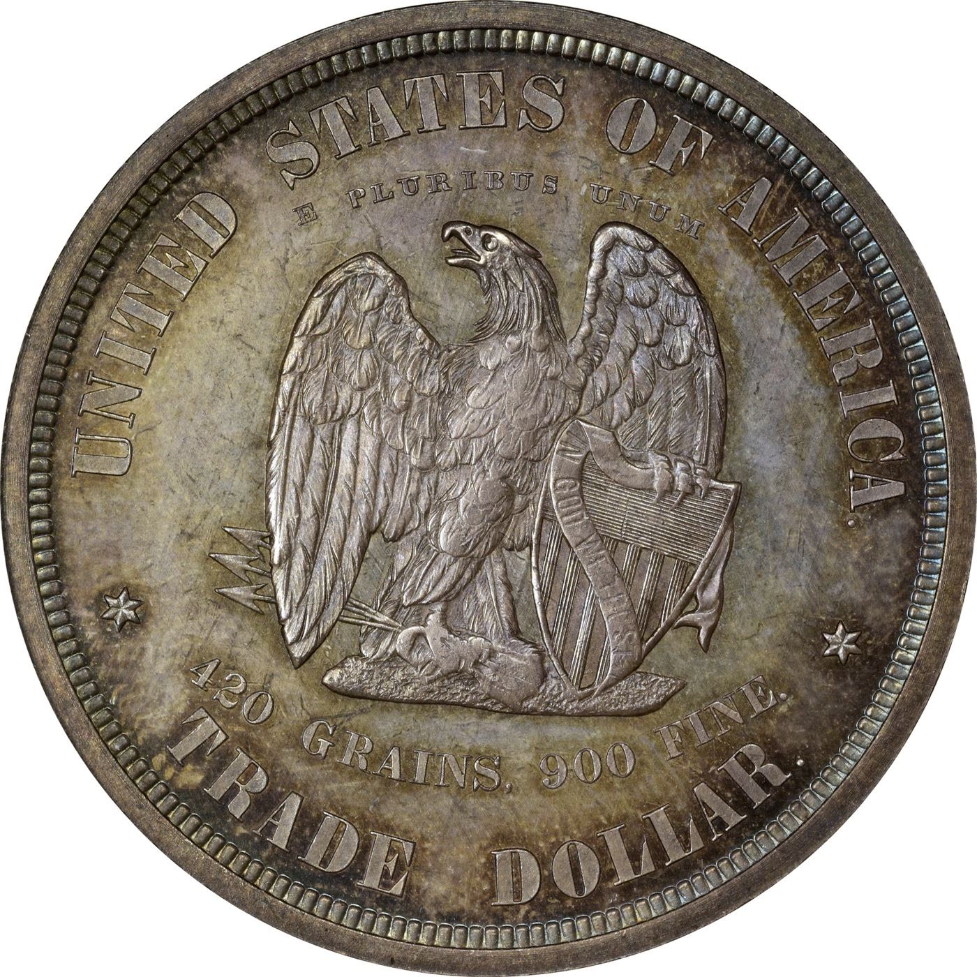 Popular 1873 Bailly Trade Dollar Pattern 1873 Pattern Trade Dollar ...