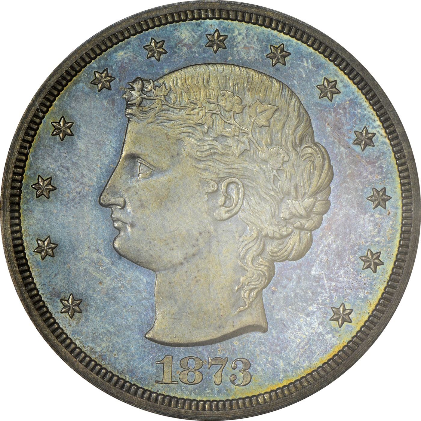 Popular 1873 Bailly Trade Dollar Pattern 1873 Pattern Trade Dollar ...