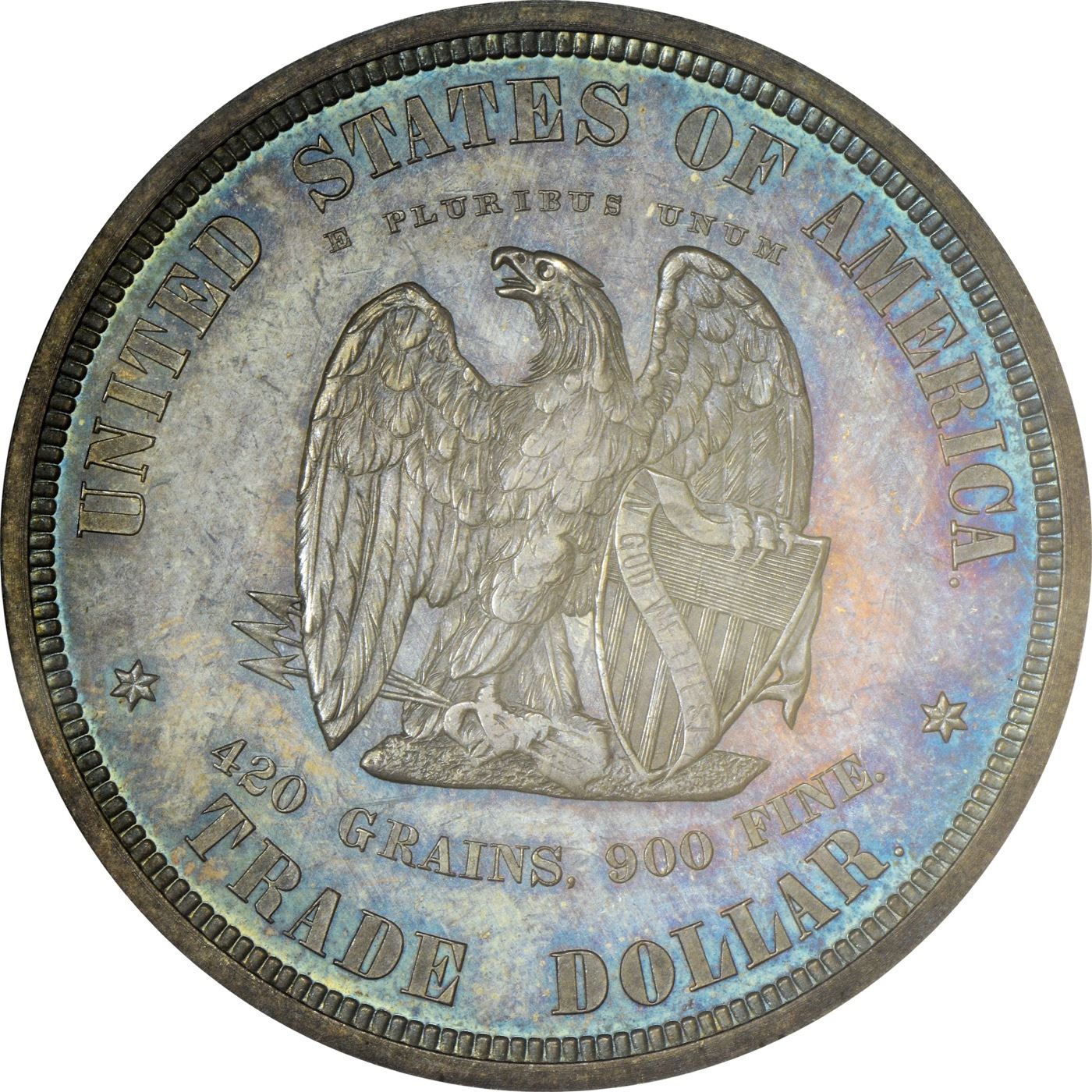 Popular 1873 Bailly Trade Dollar Pattern 1873 Pattern Trade Dollar ...