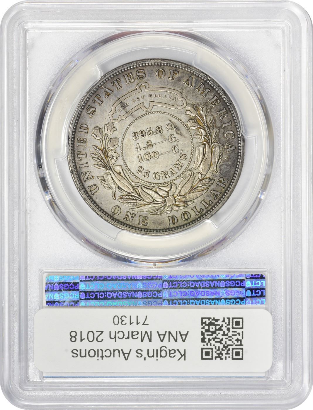 Pattern 1879 Goloid Dollar 1879 Pattern Dollar. Judd-1617, Pollock-1813 ...