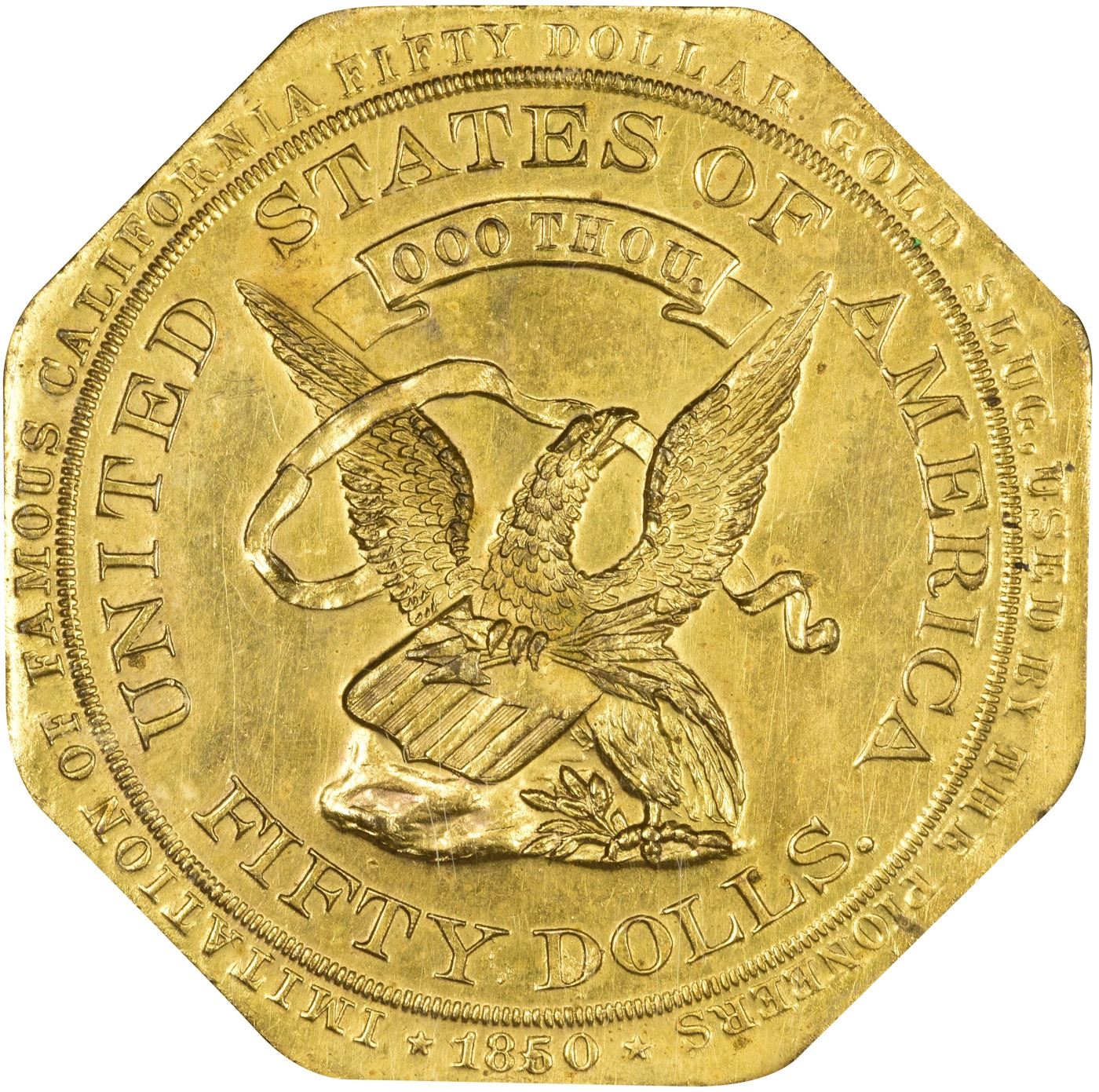 1915 Octagonal Pan-Pac So-Called Dollar California. San Francisco. 1915 ...