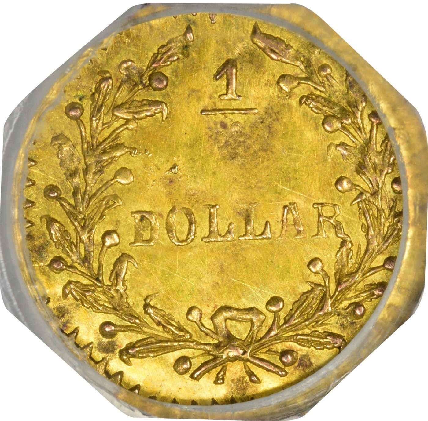 Gem Mint State Octagonal Indian Head 25¢ 1880 Octagonal Quarter. BG ...