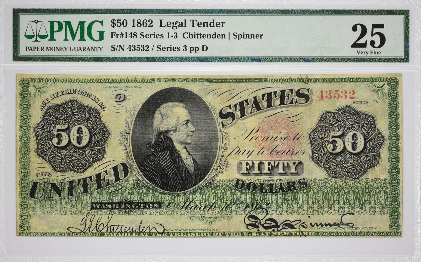 Important 1862 50 Legal Tender Note Fr 148 1862 50 Legal Tender important-1862-50-legal-tender-note-fr-148-1862-50-legal-tender