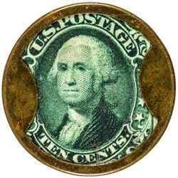 One of Three Known Bates Fancy Goods HB-56 10 Cents Joseph L. Bates ...