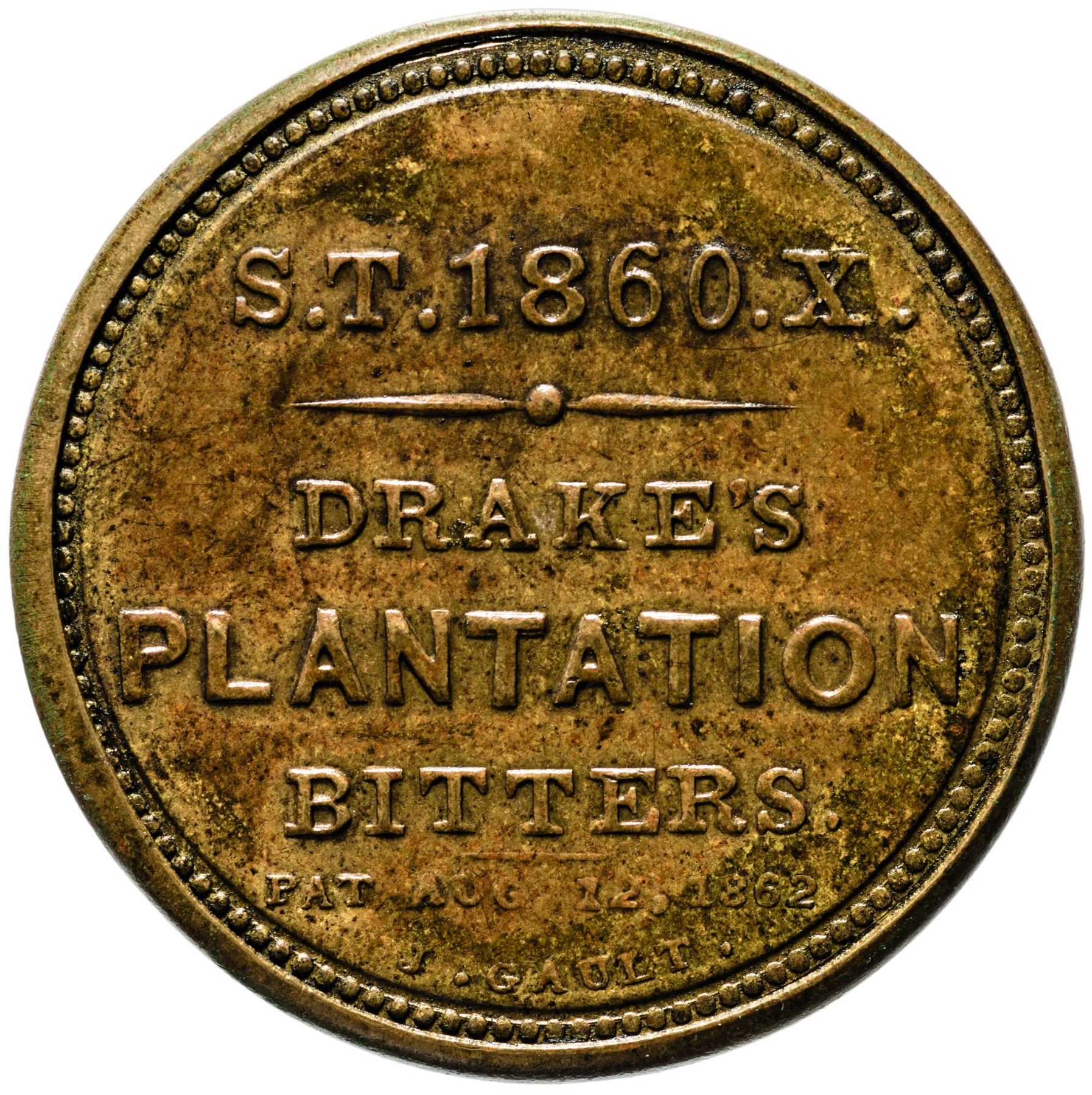 Magnificent Drake's Plantation Bitters Ninety Cents Drake's Plantation ...