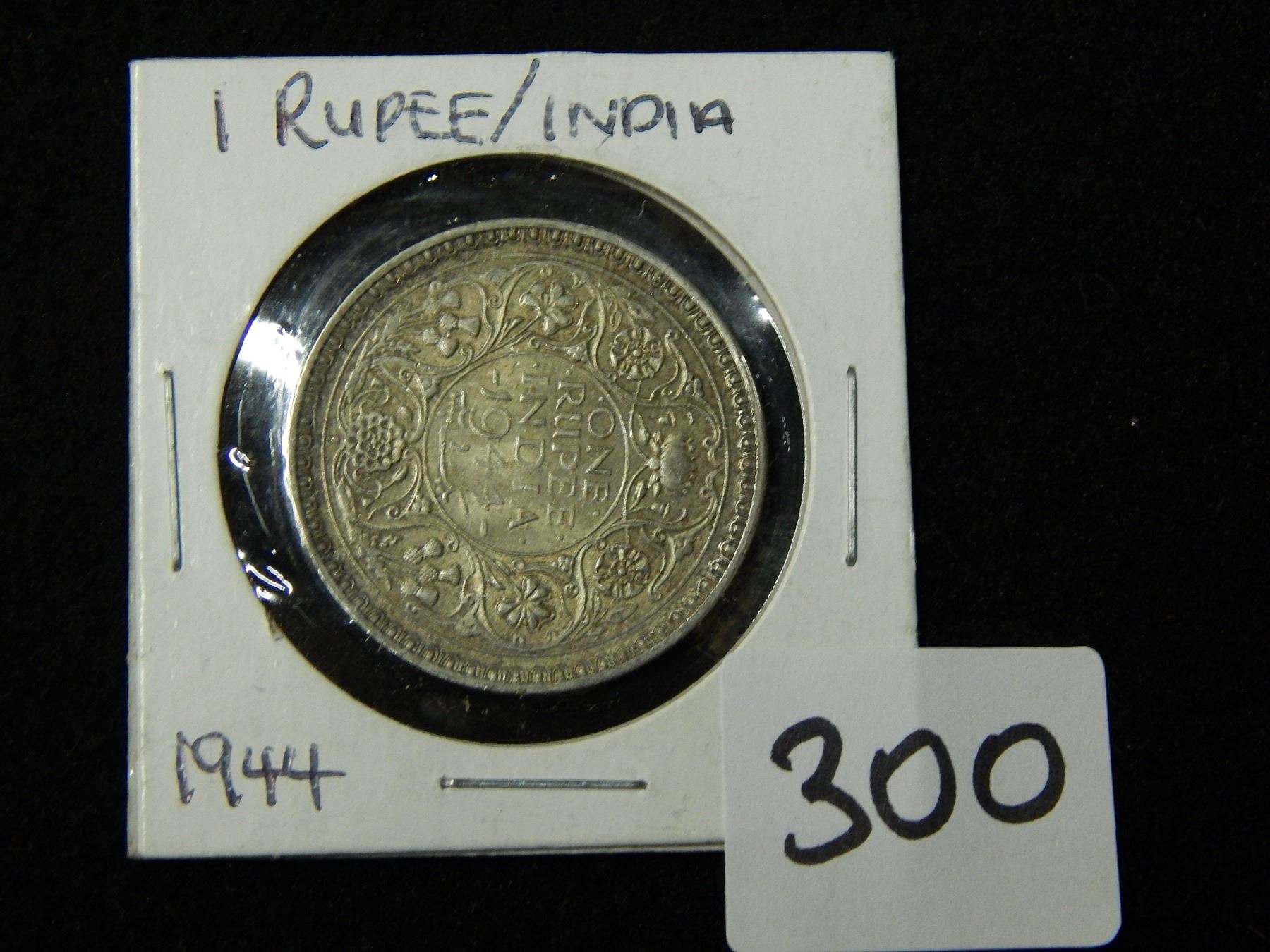 INDIAN COIN 1 RUPEE 1944