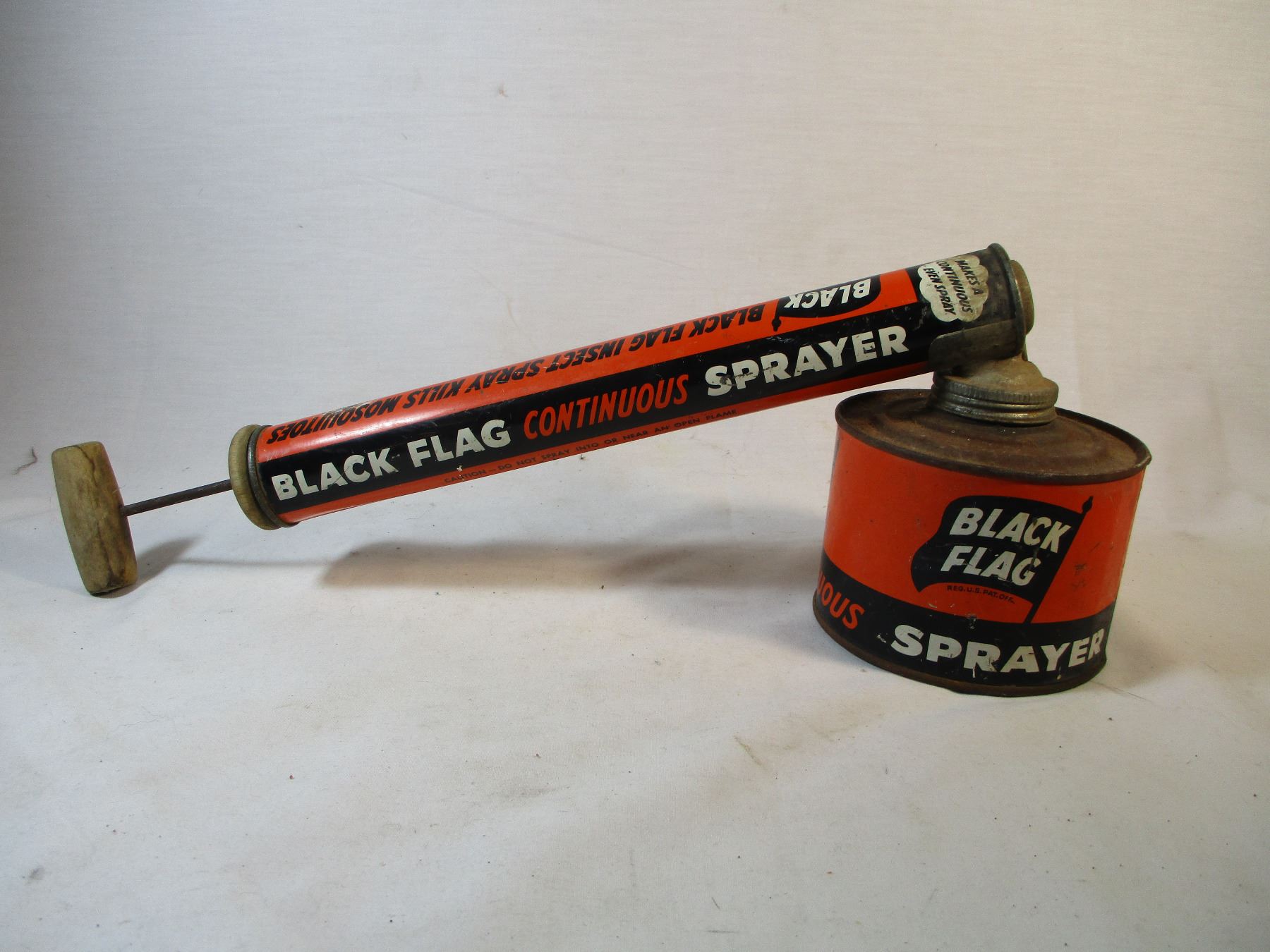 Vintage Black Flag Bug Sprayer 1950's