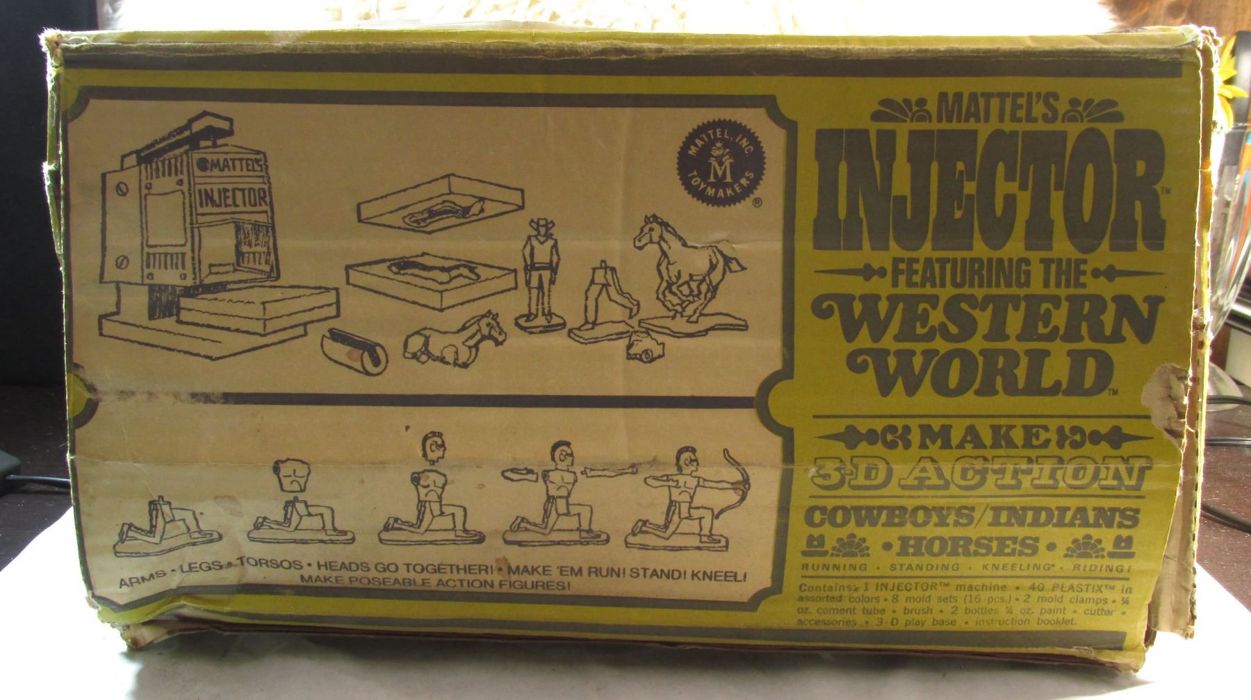 1968 Mattel's Injector Featuring Western World