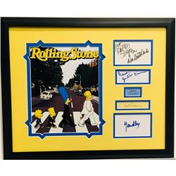 The Simpsons Cast-Signed 18x22 Custom Framed Cut Display with (5 ...