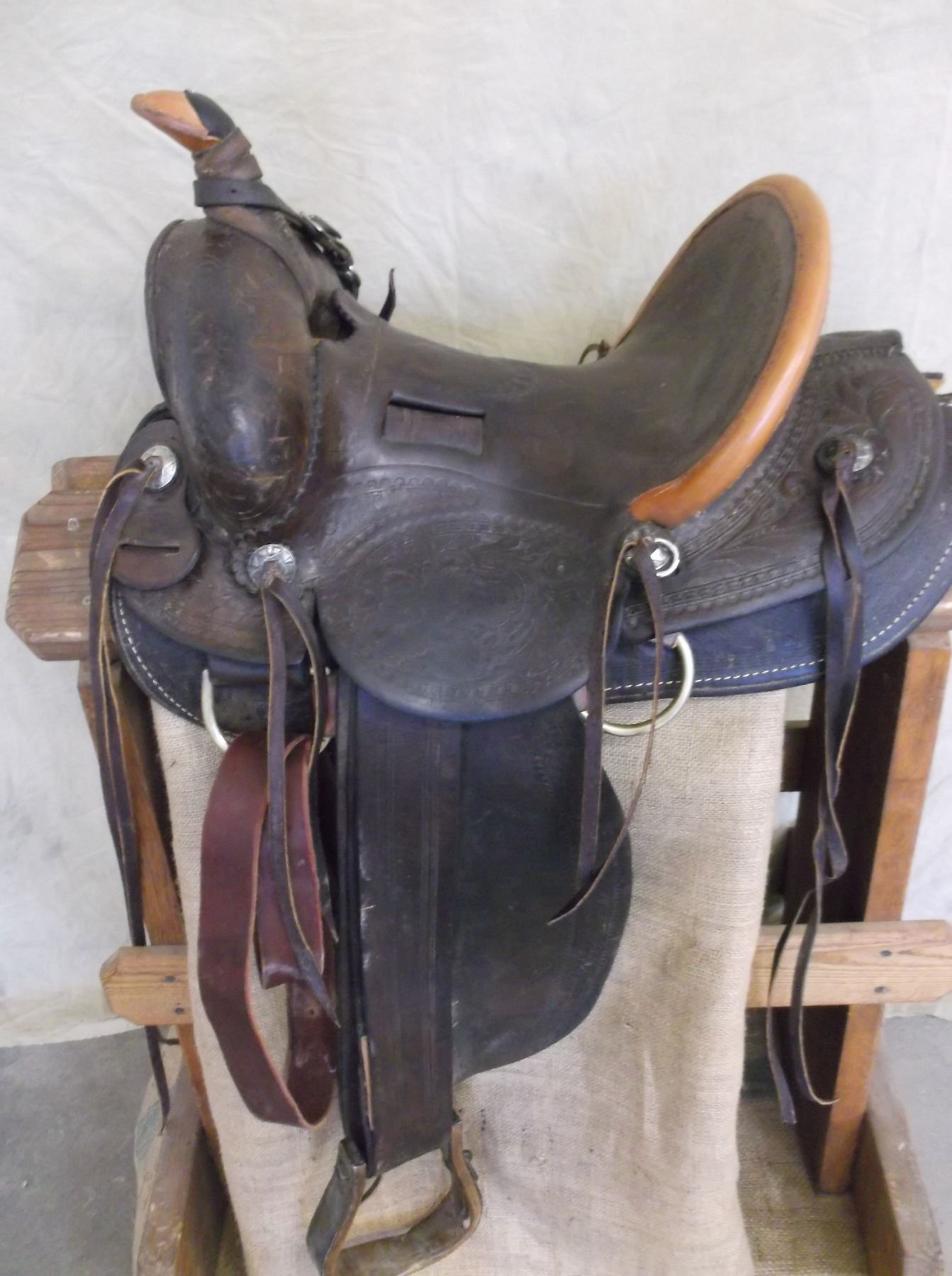 Marked Miles City Saddlery Makers Miles City Mont Loop Seat Saddle ...