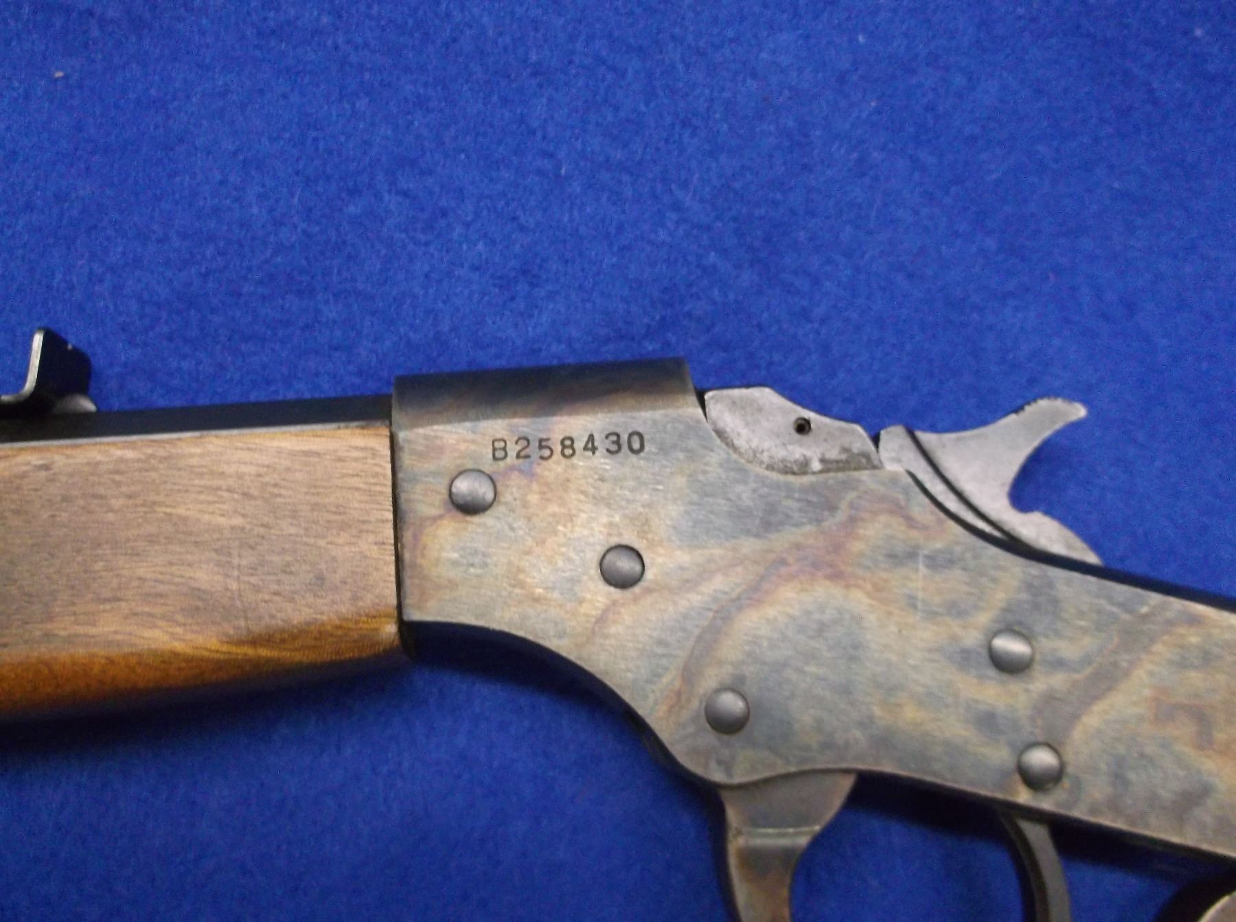 Savage 72 Rifle- Lever Action- Falling Block- 22 S-L-LR- Marked 44 ...