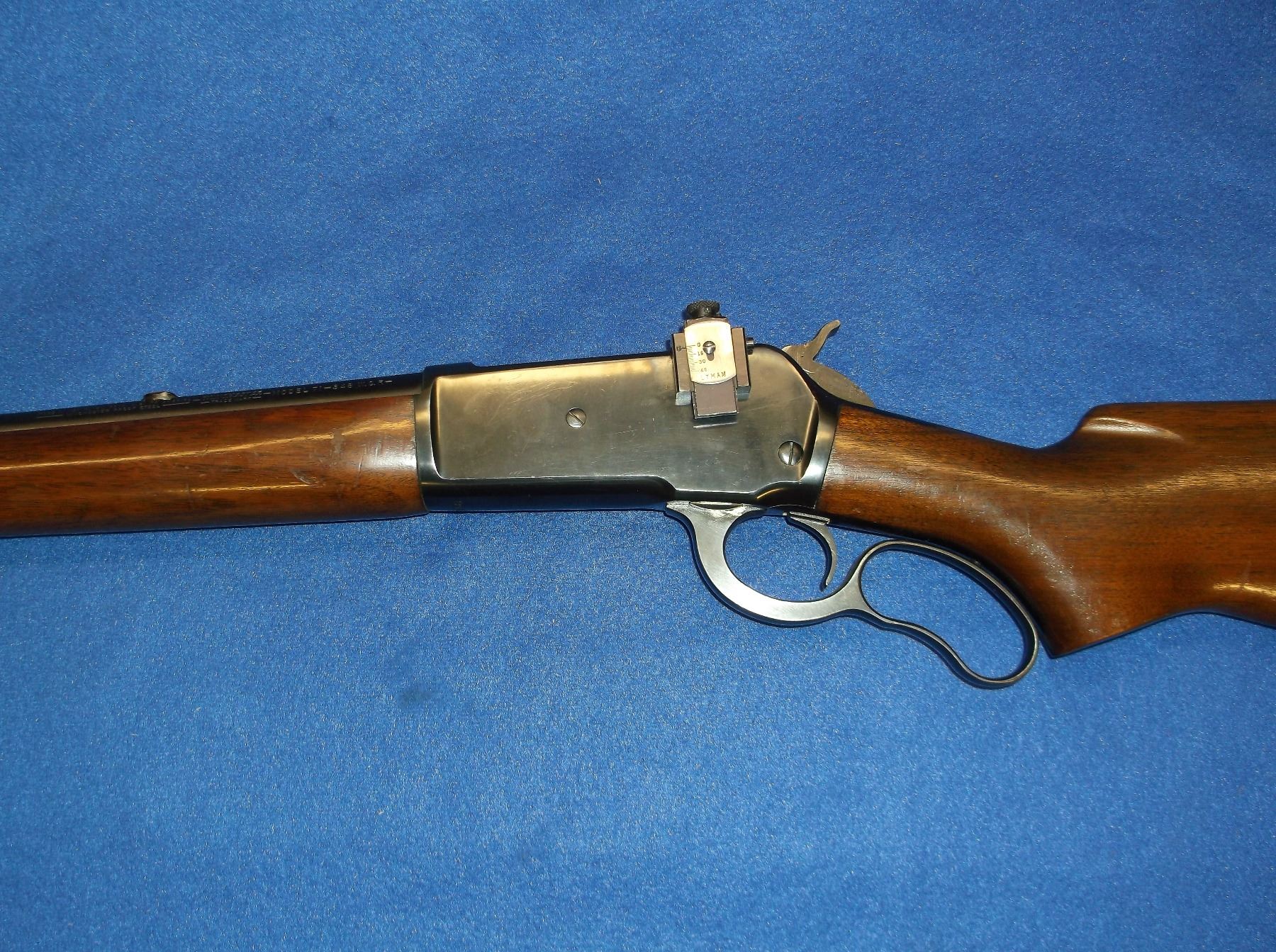 Winchester 71 Rifle- .348 WCF- 1955- Excellent Bore- Short Tang- Lyman ...