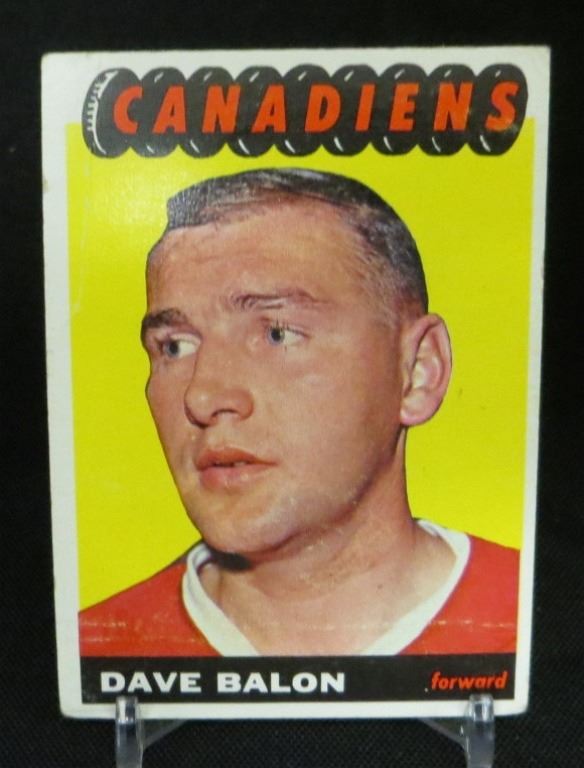 1965-66 Topps #72 Dave Balon