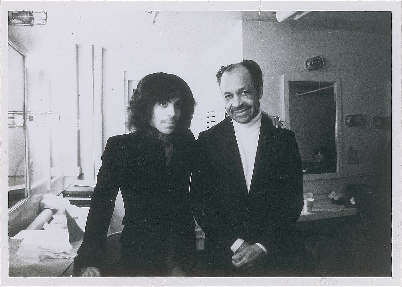 Prince and His Father Original Vintage Photograph